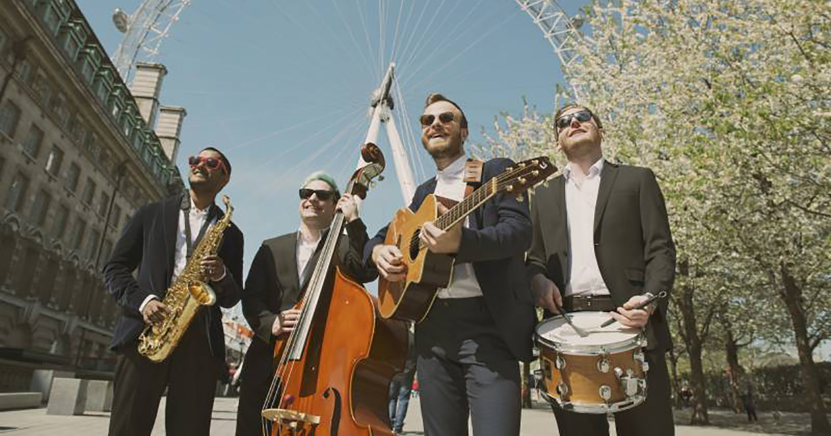 Hire a Strolling Band / Roaming Band for a Wedding or Event