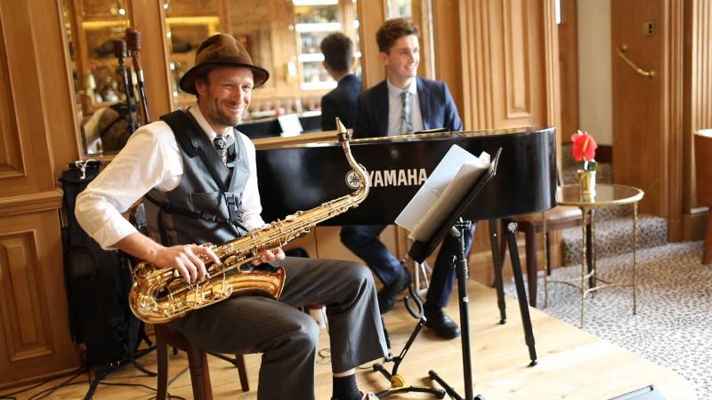 David Brown Sax Duo: Upbeat, tasteful piano and saxophone duo playing ...